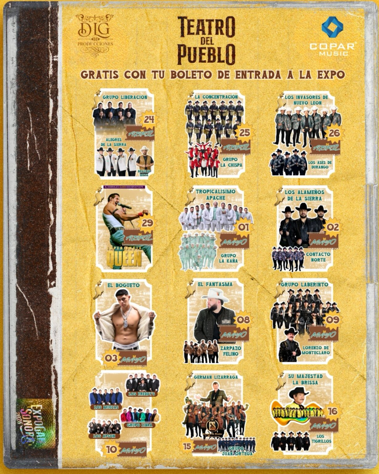 Palenque Hermosillo 2026 Expogan Sonora 2026: Artistas y boletos ...